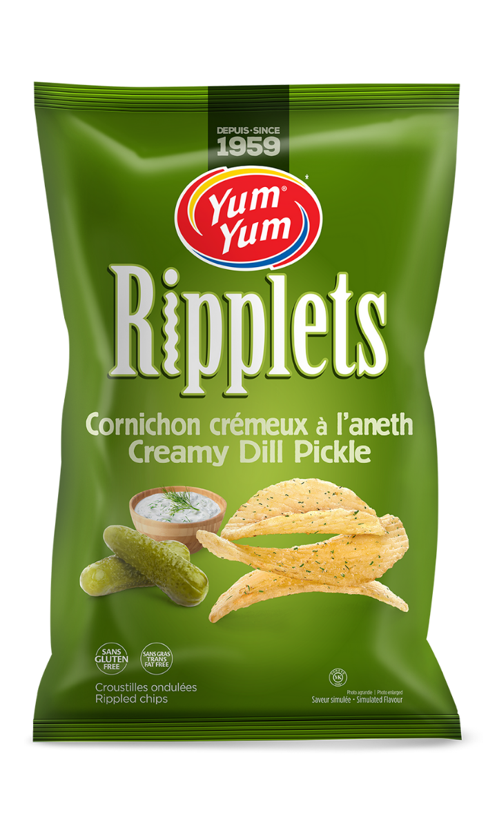Croustilles Ripplets | Croustilles Yum Yum